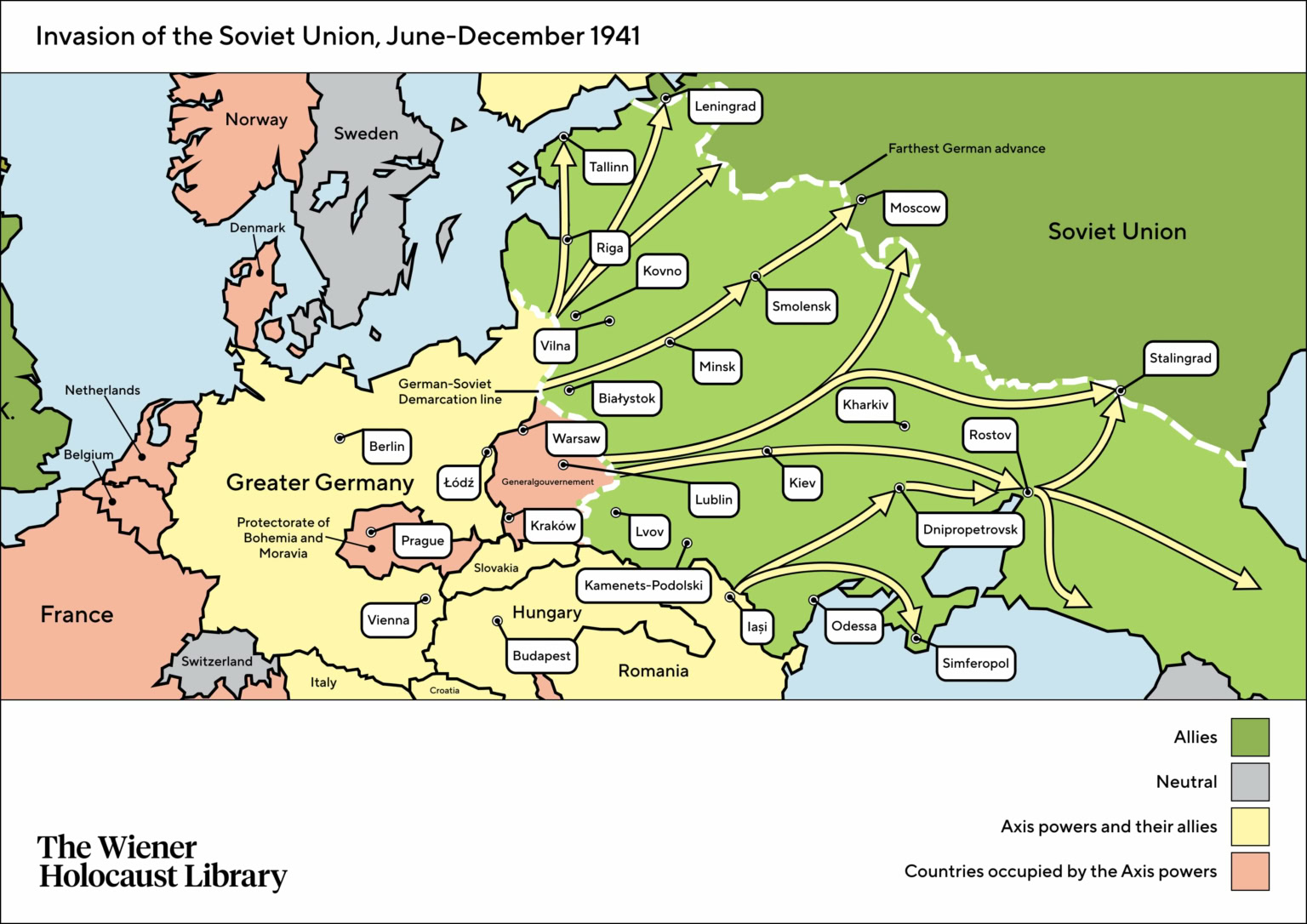 Maps – The Holocaust Explained: Designed for schools
