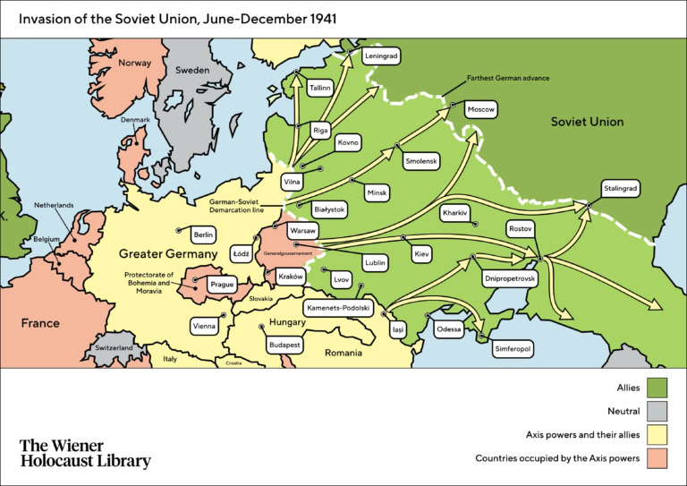 Maps – The Holocaust Explained: Designed for schools